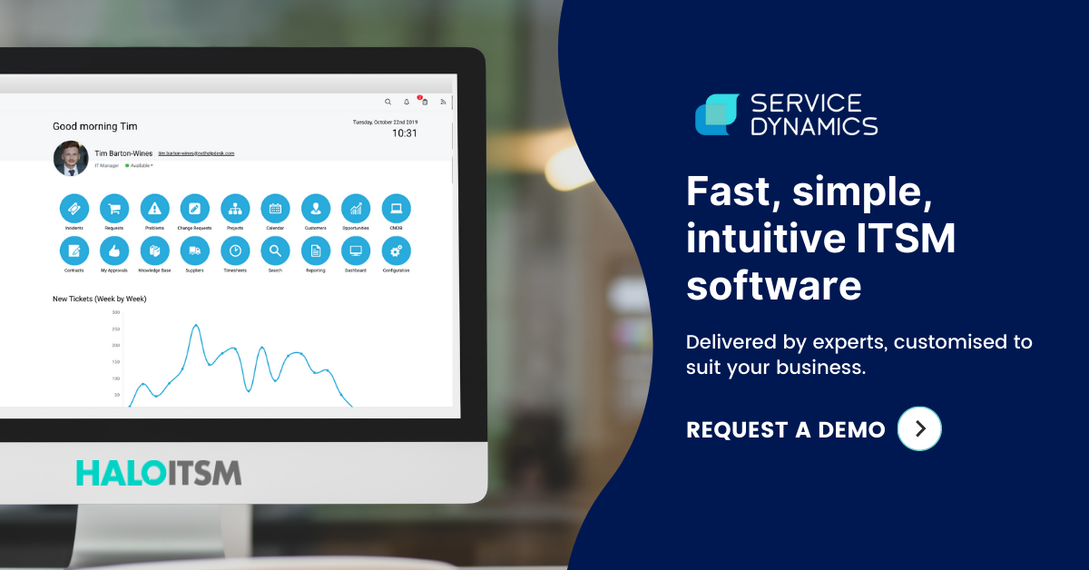 HaloITSM - IT Service Management Software | Service Dynamics